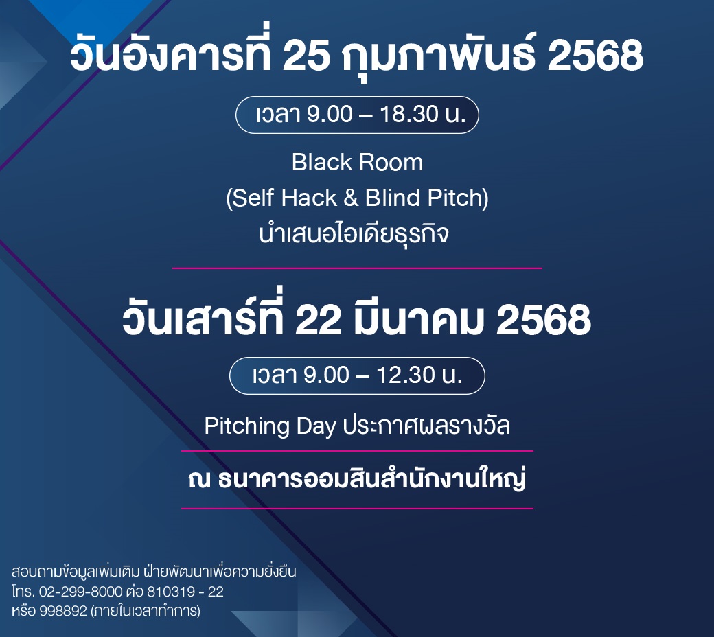 กิจกรรม SME Gear Up : ติดปีกธุรกิจด้วย ESG – Government Savings Bank